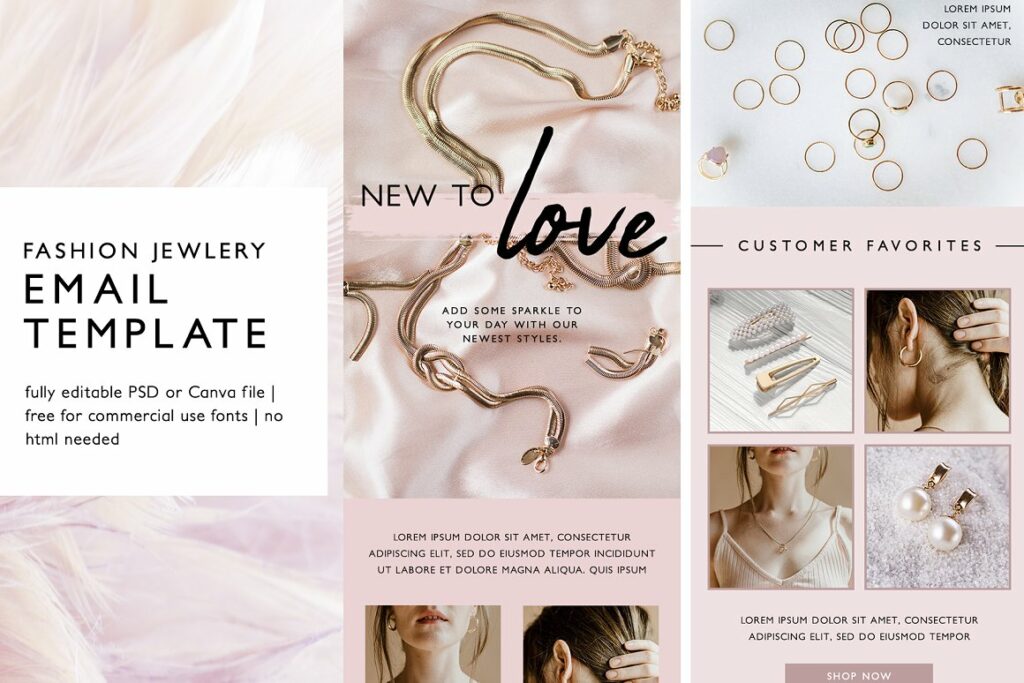 Fashion Ecommerce Email Template Psd – MasterBundles