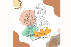 Female Face Line Art Women,Line Art Girl – MasterBundles