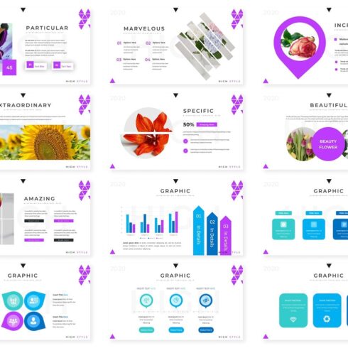 Flower - Powerpoint Template | Master Bundles