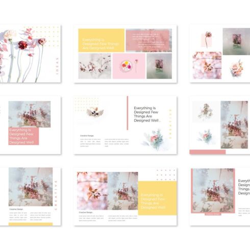 Flowers - Powerpoint Presentation Template – MasterBundles