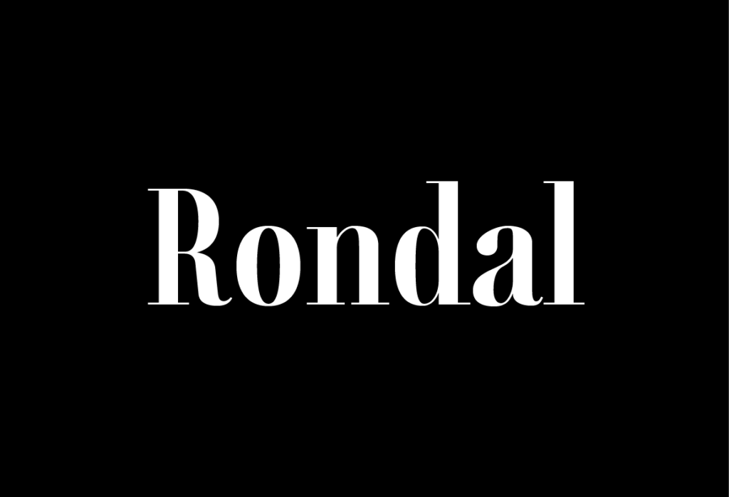 Rondal Font – MasterBundles