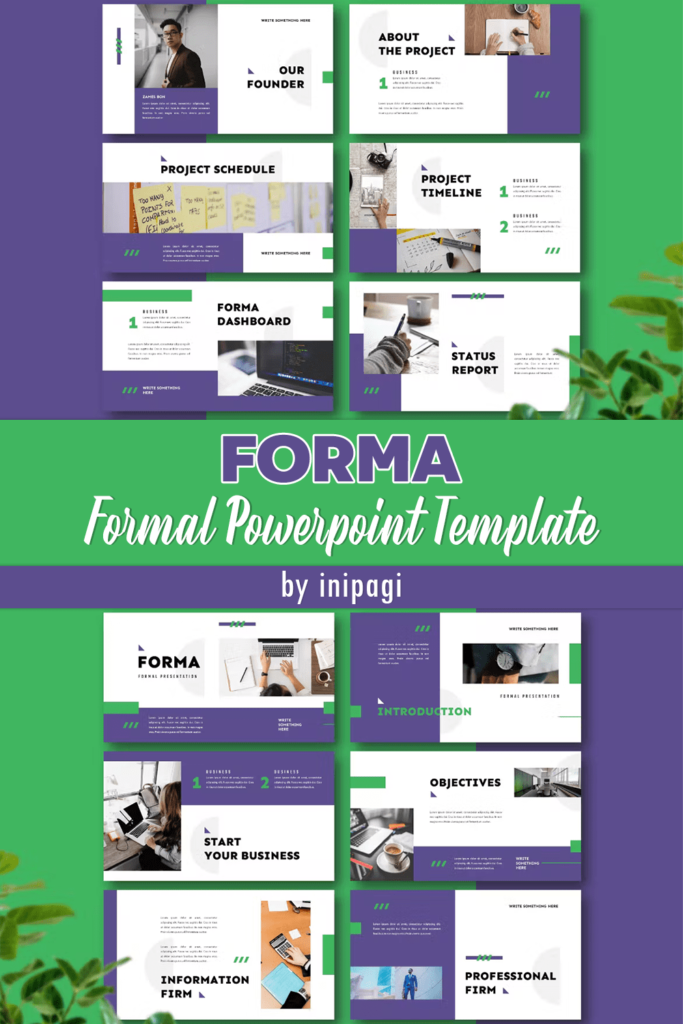 Forma - Formal PowerPoint Template – MasterBundles
