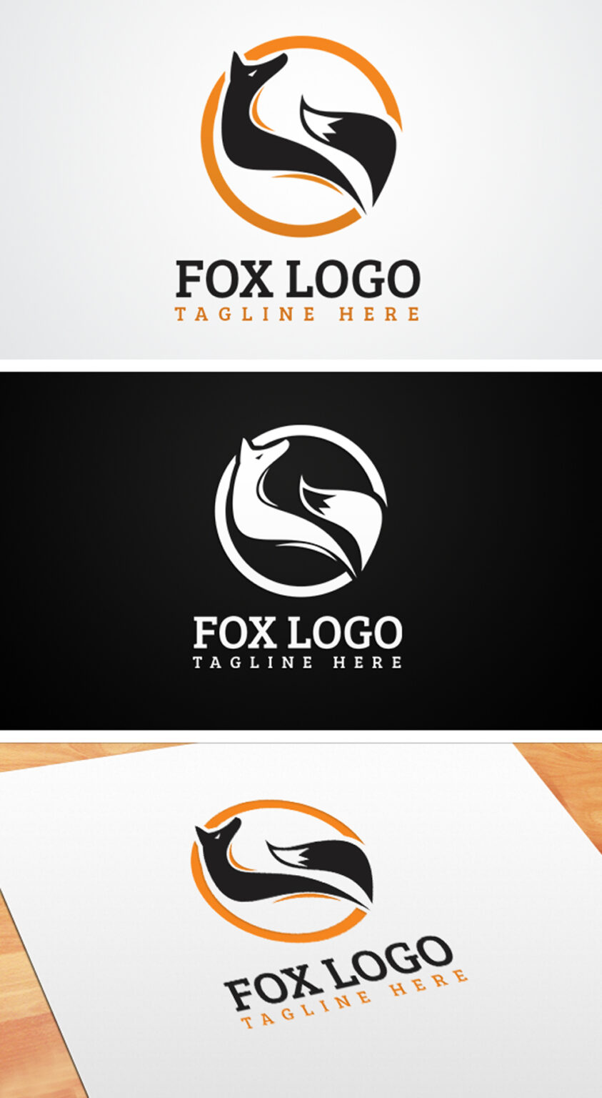 Modern Creative Fox Logo Concept. Animal Logo Vector Illustration ...