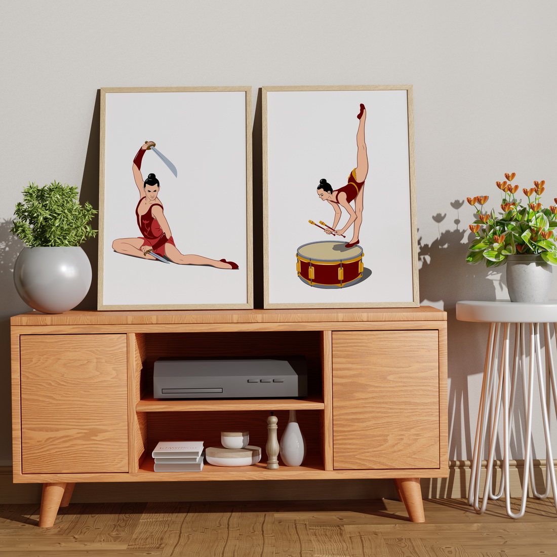 Rhythmic Gymnastics Design Graphics Bundle - MasterBundles