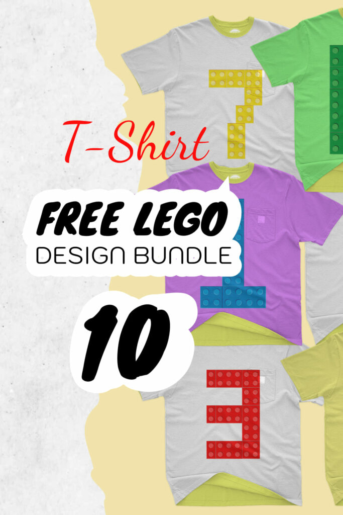Free Lego SVG T-shirt Designs Bundle | MasterBundles