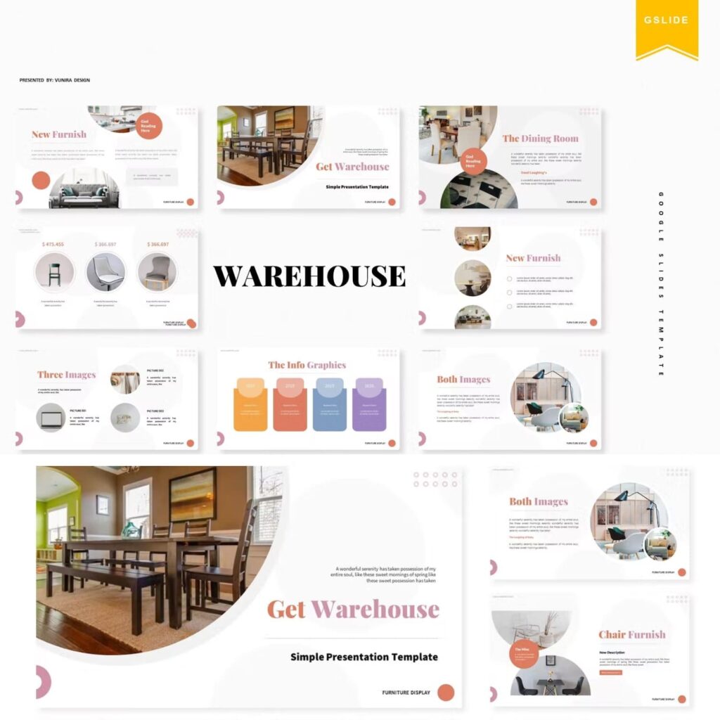 Get Warehouse | Google Slides Template – MasterBundles