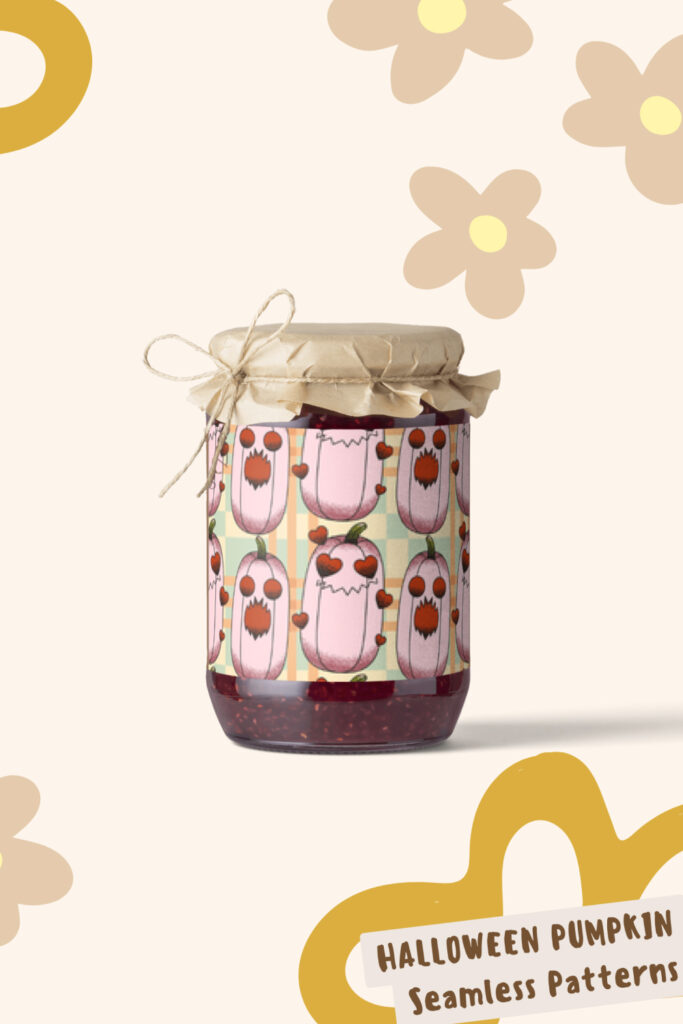 12 Pumpkin Patterns Halloween | MasterBundles