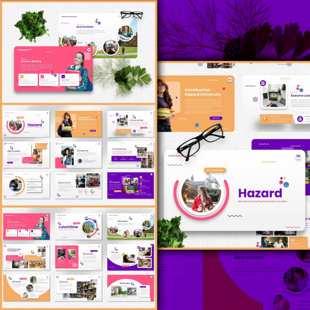 Hazard - University Powerpoint Template – MasterBundles