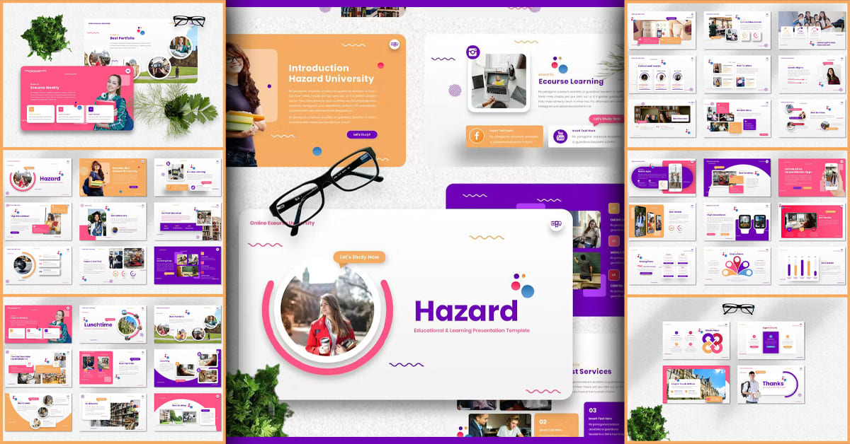 Hazard - University Powerpoint Template – MasterBundles