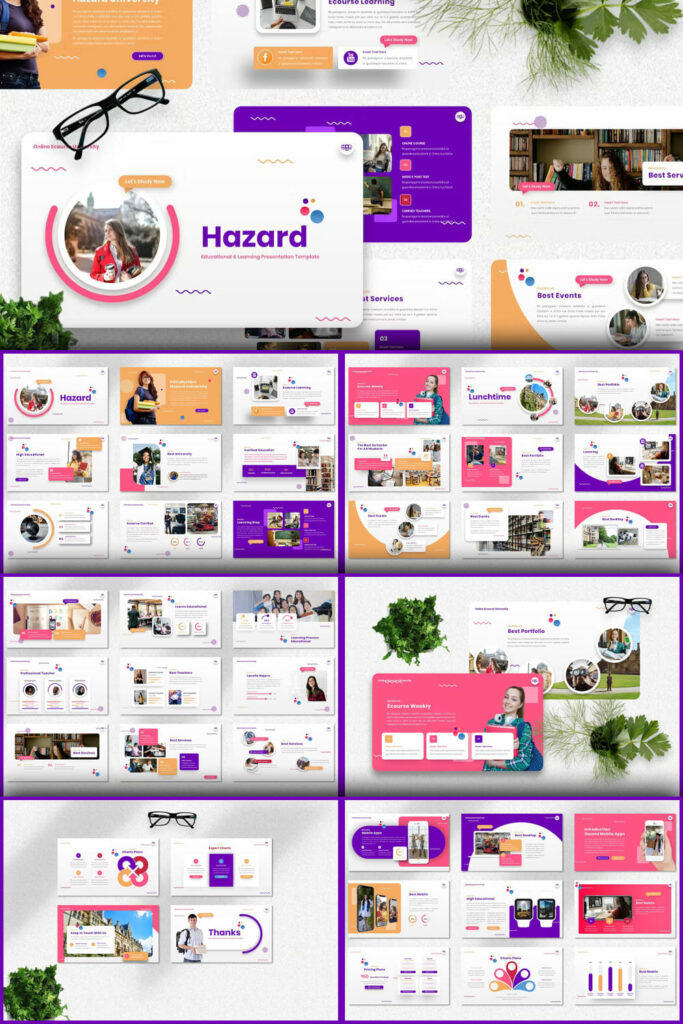 Hazard - University Powerpoint Template – MasterBundles