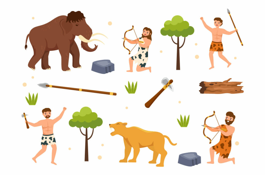 15 Wild Animals Hunting Illustration - MasterBundles