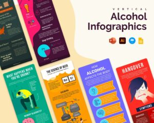 Alcohol Vertical Infographic Templates – MasterBundles