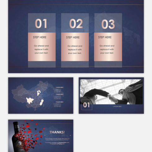 Red Wine Drinks Powerpoint Templates, Google Slides & Keynote Templates ...
