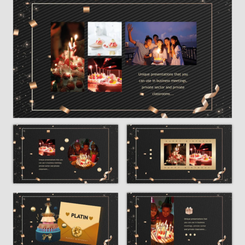 Birthday Party Events Powerpoint Template | Master Bundles