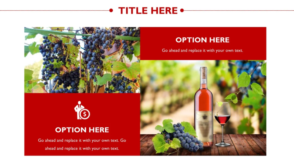 Wine Culture Drinks PowerPoint Template – MasterBundles