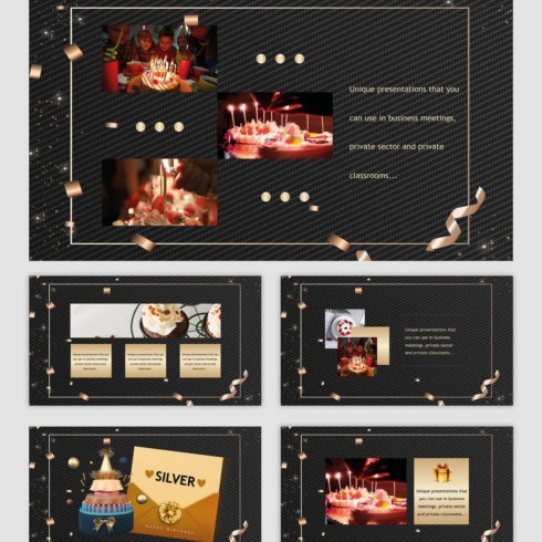 Birthday Party Events Powerpoint Template | Master Bundles
