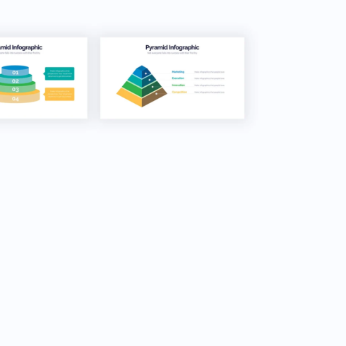 Pyramid Infographic Templates - Diagrams for PowerPoint, Illustrator ...