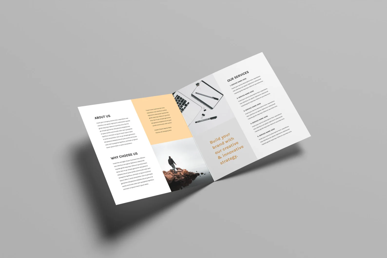 Brochure Template MS Word Template – MasterBundles