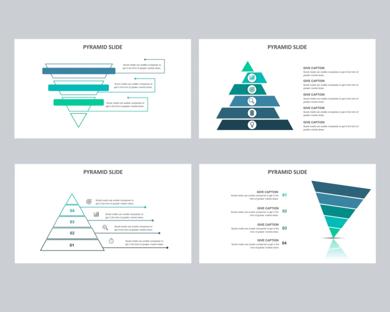 Pyramid Slide Infographic Templates – MasterBundles