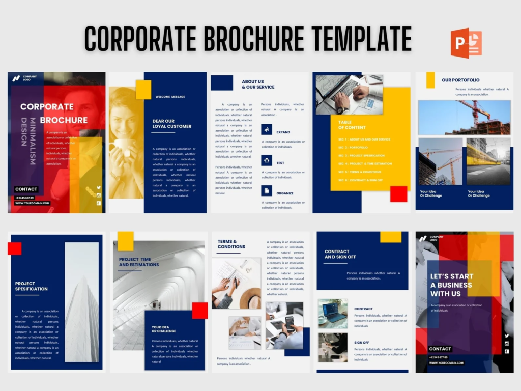 Business Brochure Template – MasterBundles