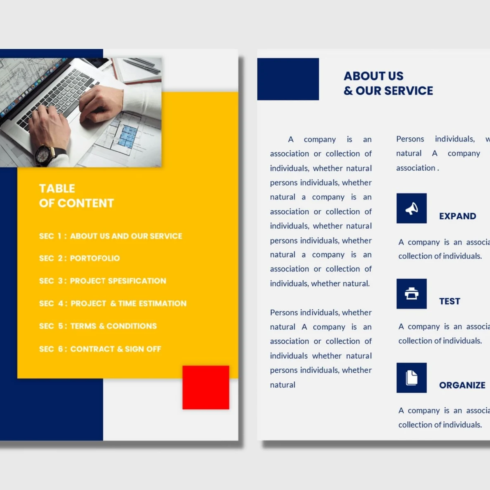 Business Brochure Template | MasterBundles