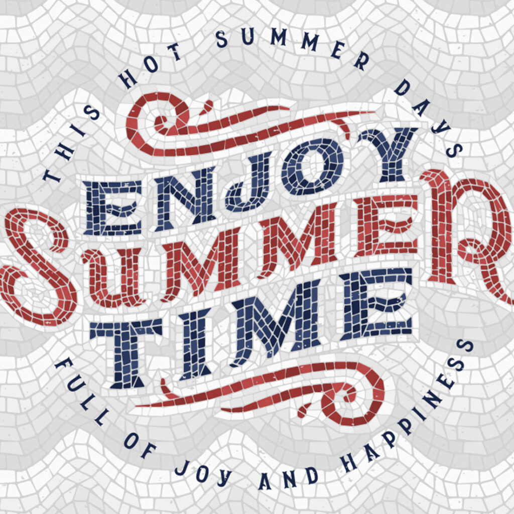 Mosaic Pool Typeface - MasterBundles