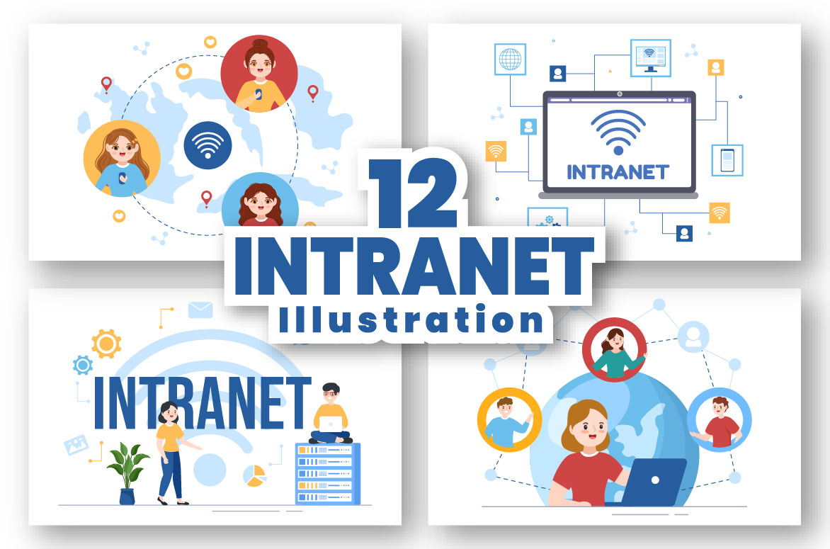 12 Network Connection Illustration - MasterBundles