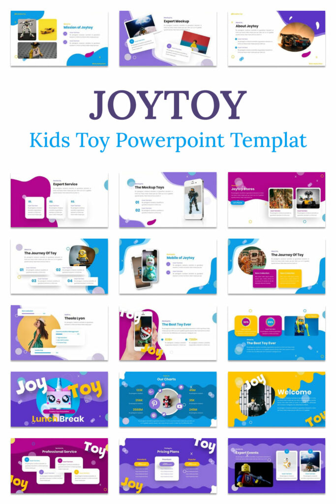 Joytoy - Kids Toy Powerpoint Template – MasterBundles