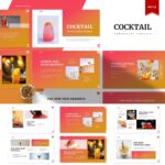 Cocktail PowerPoint Template – MasterBundles