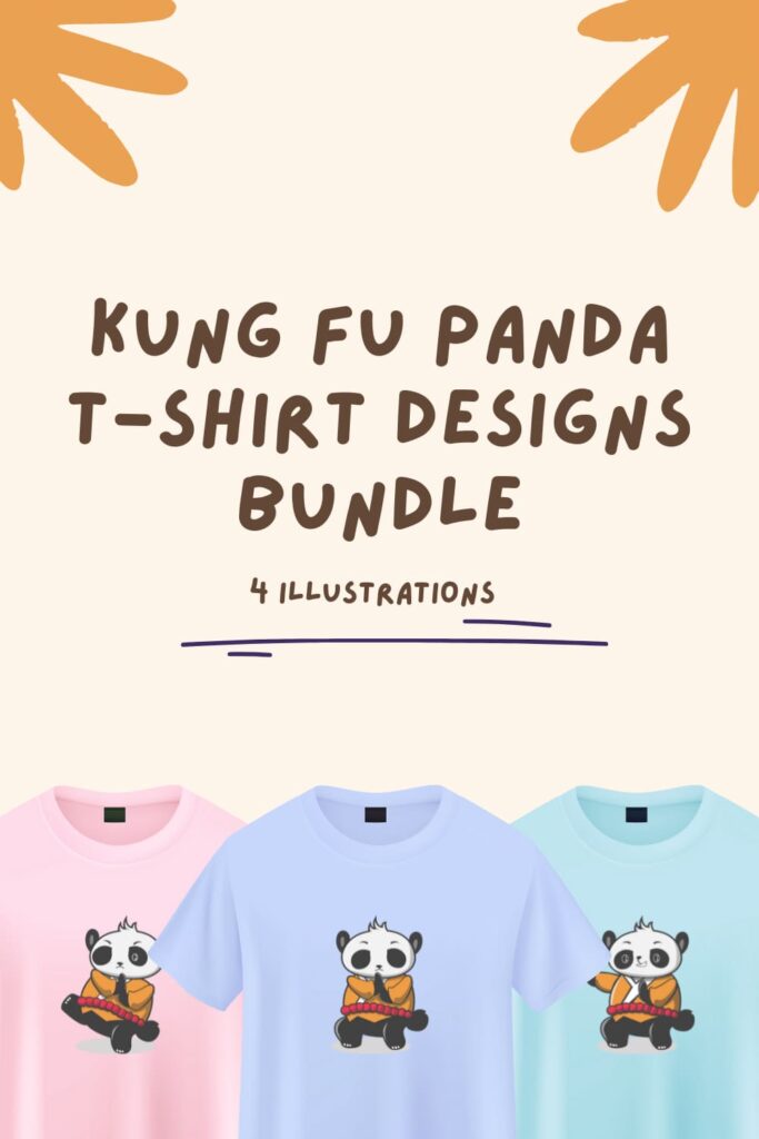 Kung Fu Panda Svg T-shirt Designs Bundle – MasterBundles