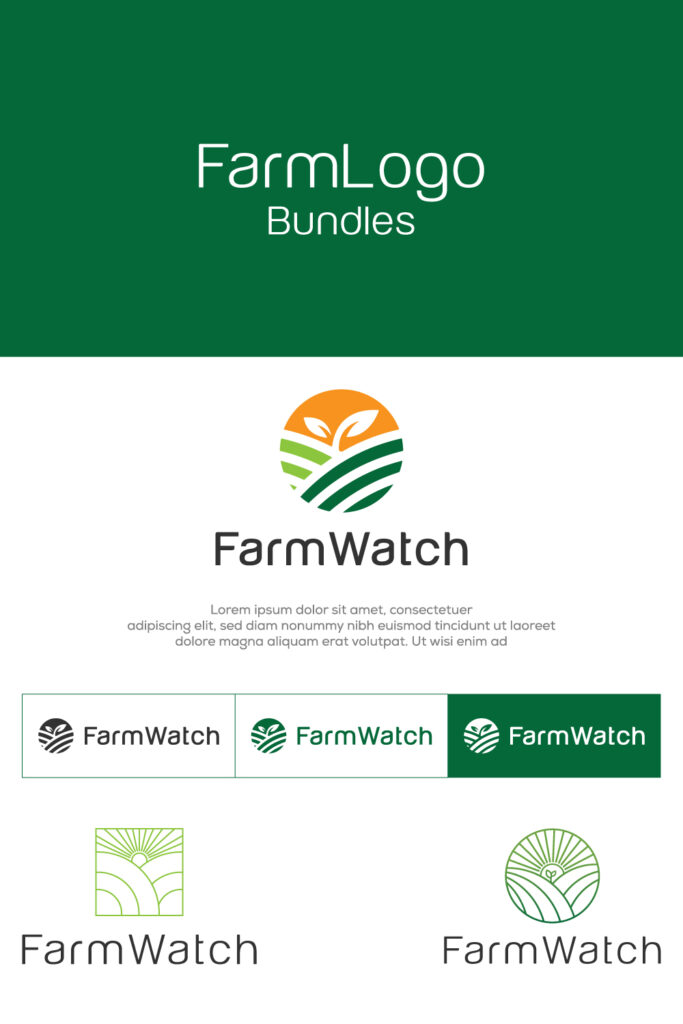 FarmWatch Logo Design - MasterBundles