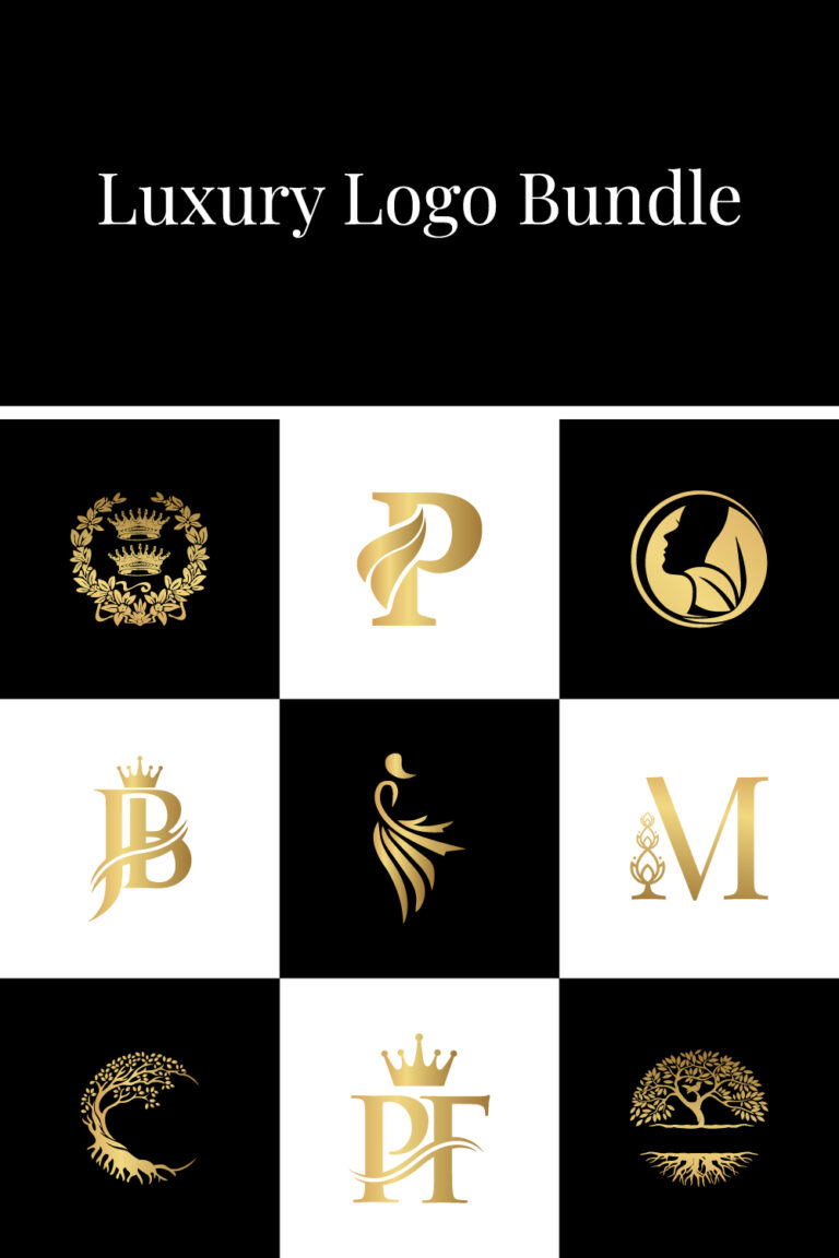 Professional Luxury Logo Design Bundle - MasterBundles