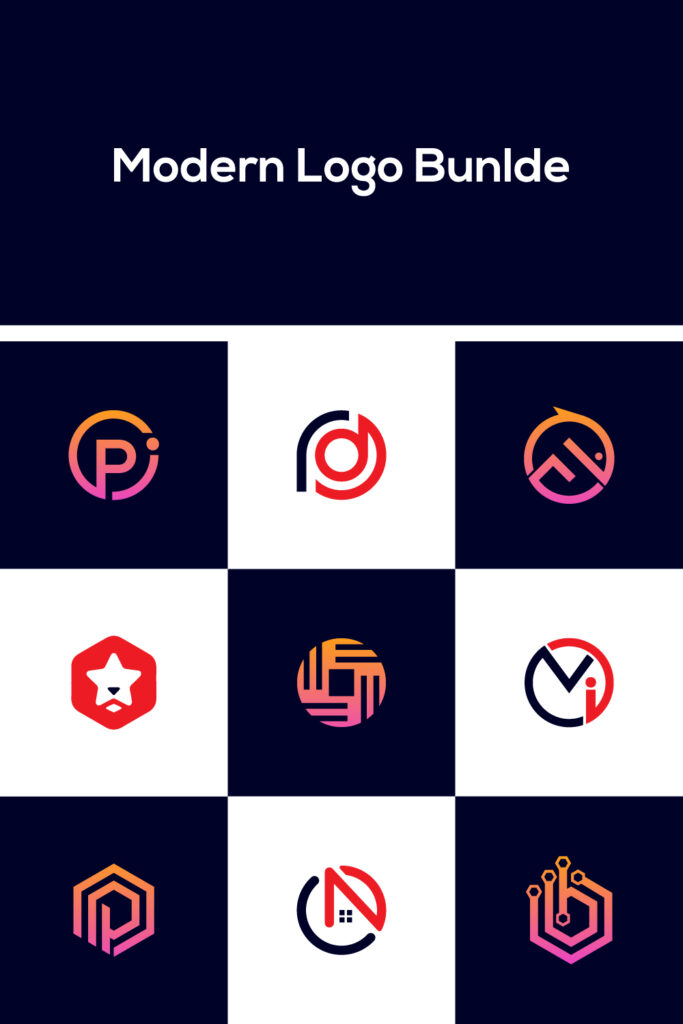 Professional Modern Logo Bundle - MasterBundles
