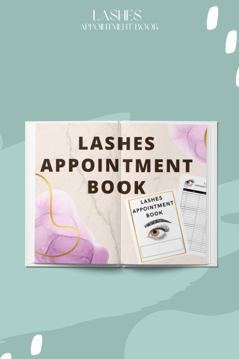 Lashes Appointment Book – MasterBundles
