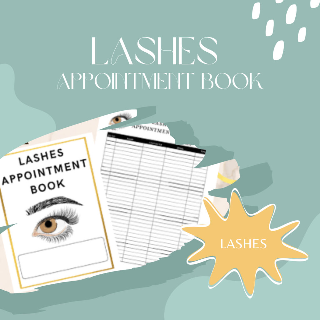 Lashes Appointment Book – MasterBundles