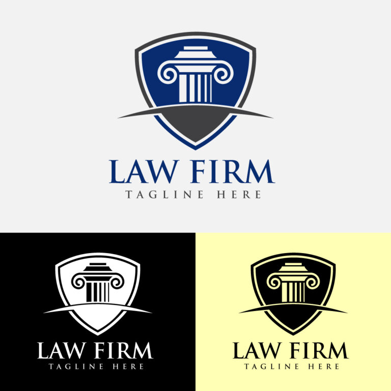 Law Shield Logo Vector Design | MasterBundles