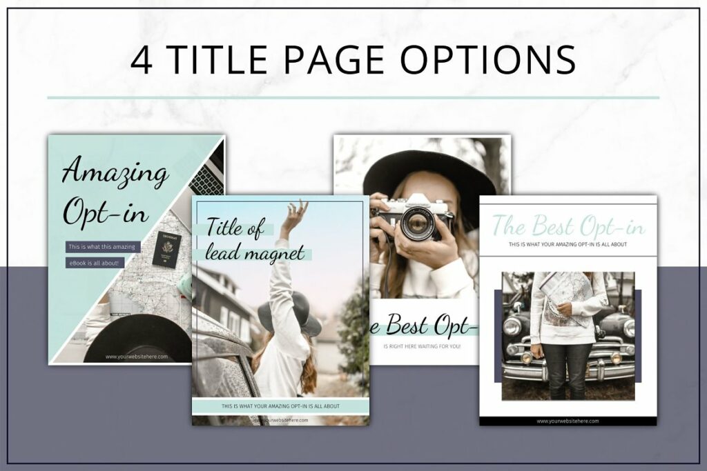 Lead Magnet Templates Canva InDesign – MasterBundles