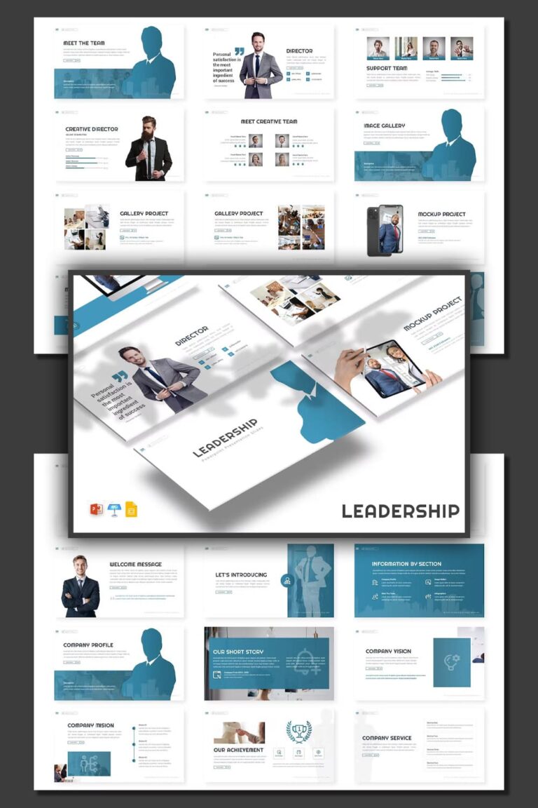 Leadership - Powerpoint/Google Slides/Keynote – MasterBundles