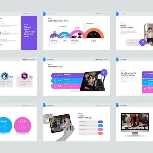 Leadership Powerpoint Presentation – MasterBundles