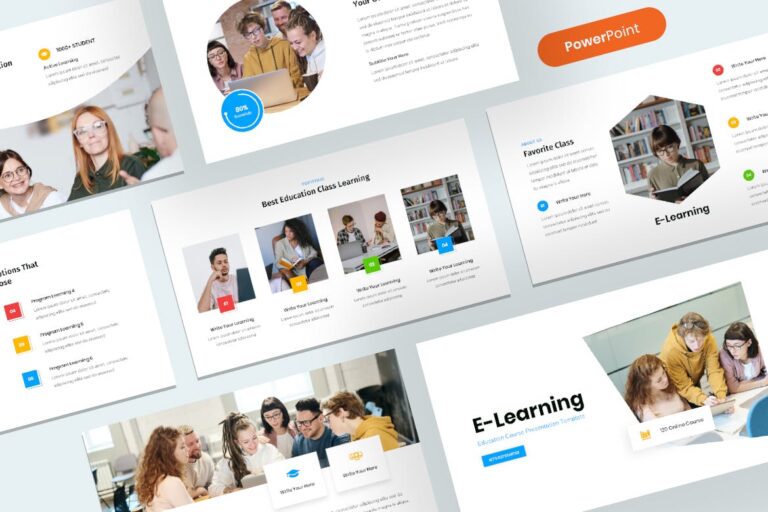 Learning - Education & School Powerpoint Template – MasterBundles