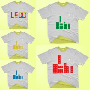 Lego Brick SVG T-shirt Designs Bundle – MasterBundles