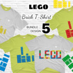 Lego Brick SVG T-shirt Designs Bundle – MasterBundles