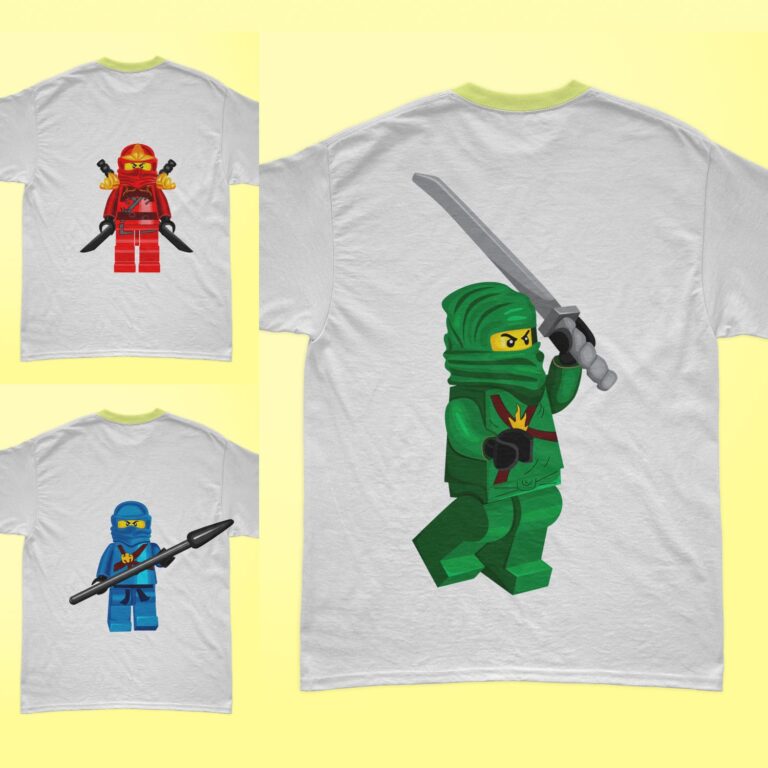 Lego SVG T-Shirt Design Templates Bundle – MasterBundles