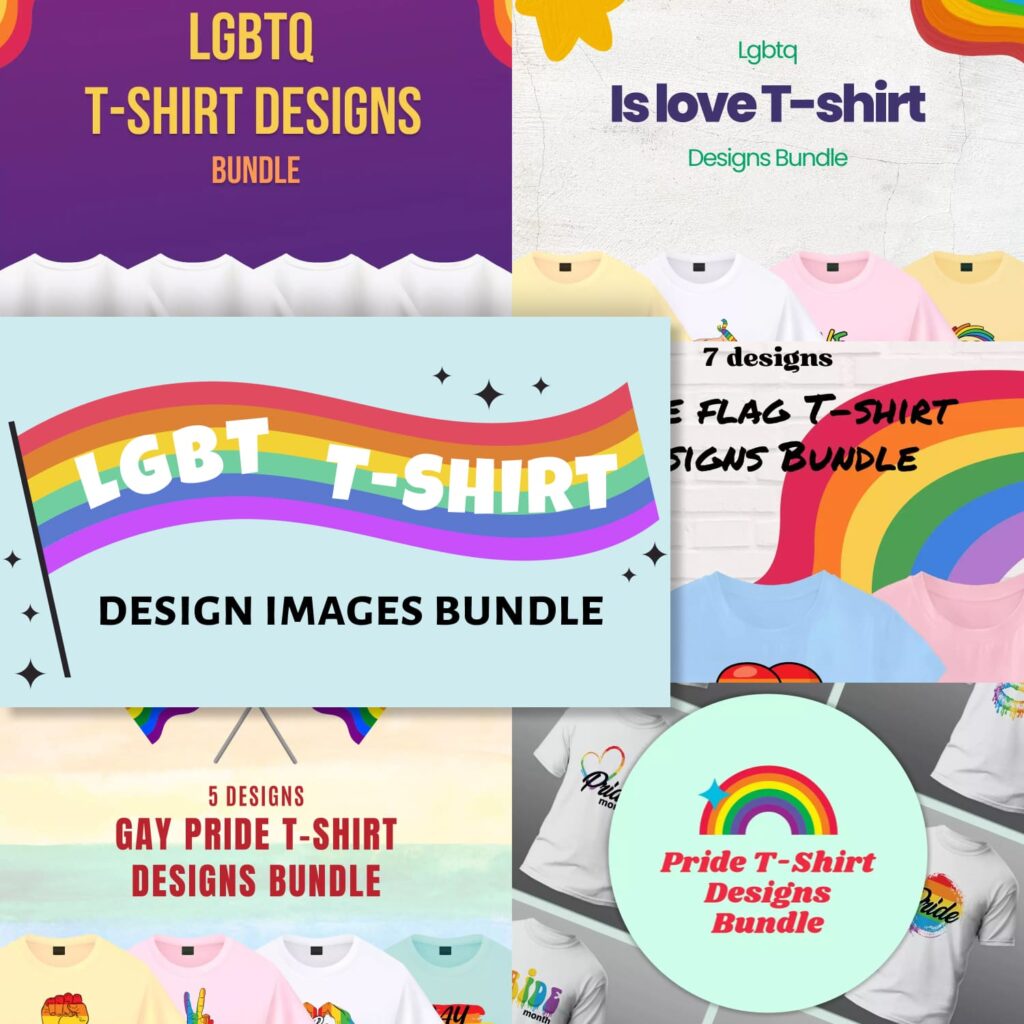 Pride T-shirt Designs Bundle – MasterBundles