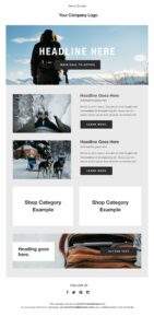 Mailchimp HTML Email Template – MasterBundles