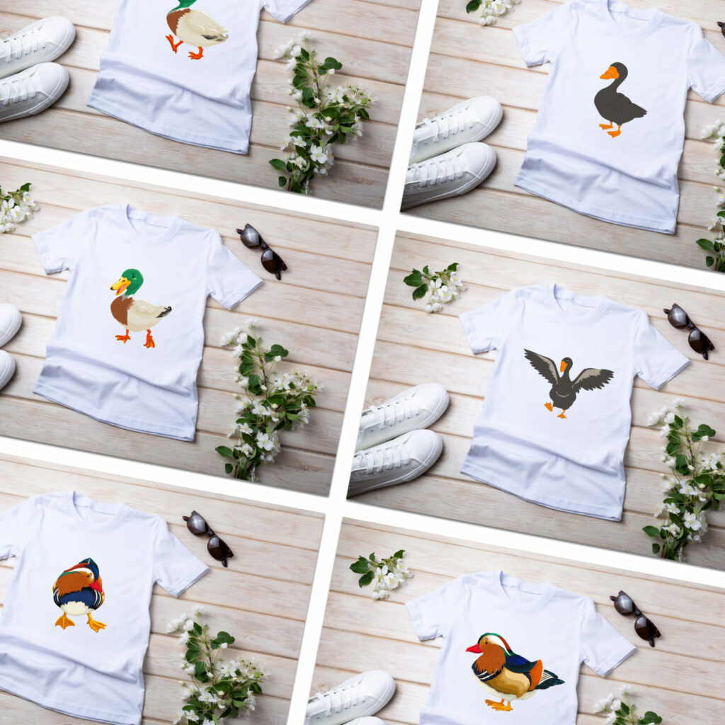 Mallard Duck SVG T-Shirt Designs – MasterBundles