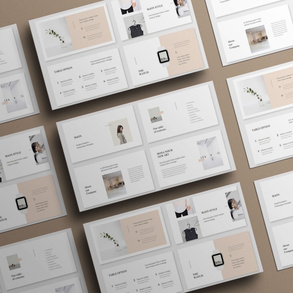 Maon - Keynote Template | Master Bundles