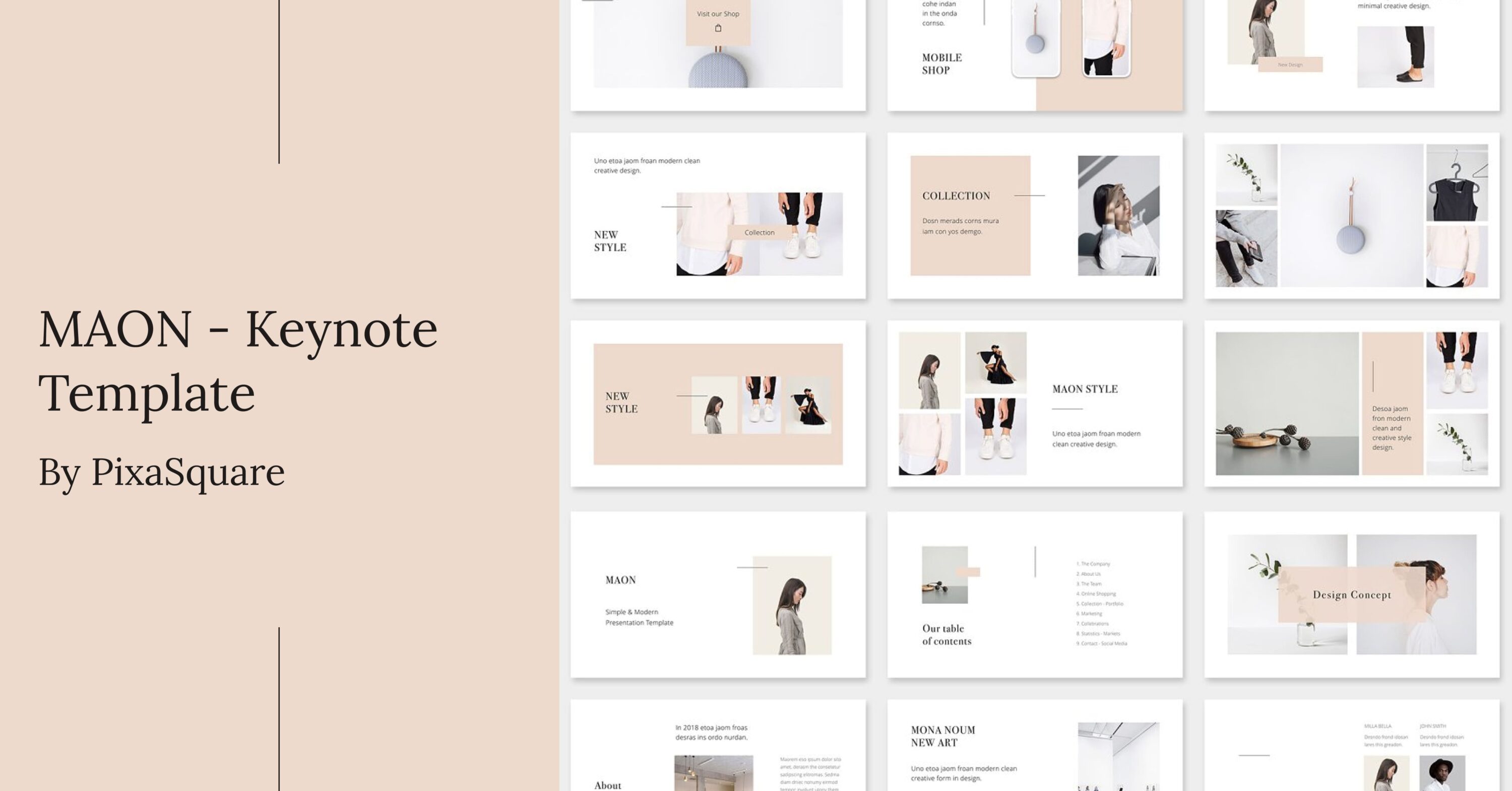 Maon - Keynote Template – MasterBundles