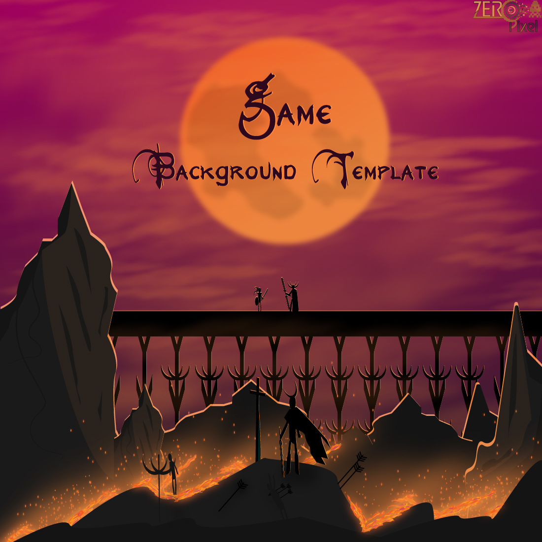 War Games Background Template - MasterBundles