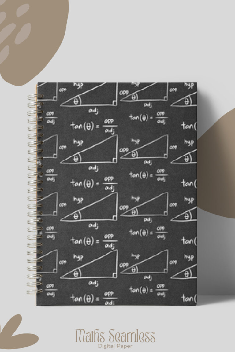 12 Maths Seamless Digital Paper – MasterBundles